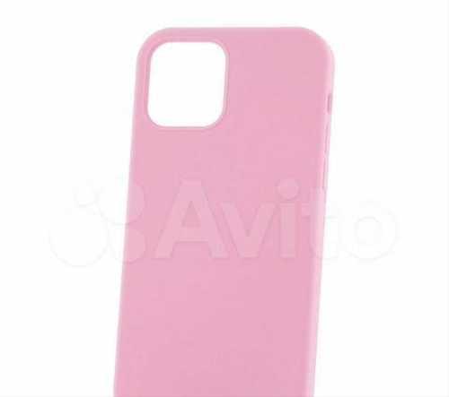 Чехол-накладка iP 12 Derbi Slim Silicone-3 светло-розовый