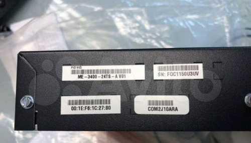 Коммутатор cisco ME-3400-24ts-a