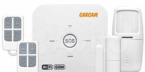 Wi-Fi/GSM сигнализация carcam GSM alarm KIT комплект умный дом для квартиры, дома, дачи, гаража