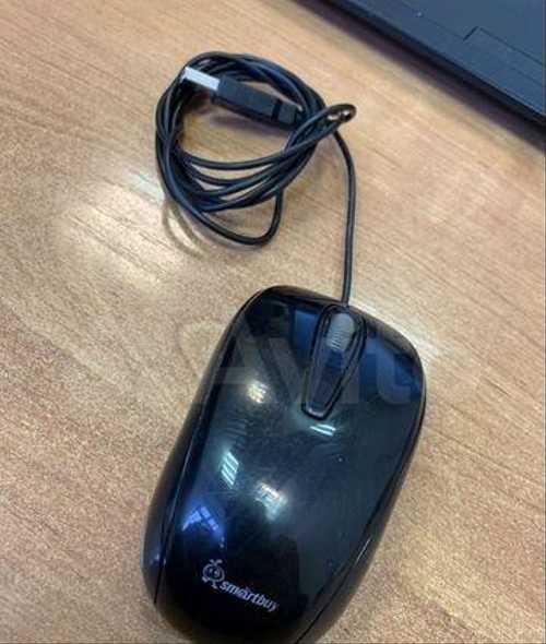 Проводная мышь, черная Smartbuy