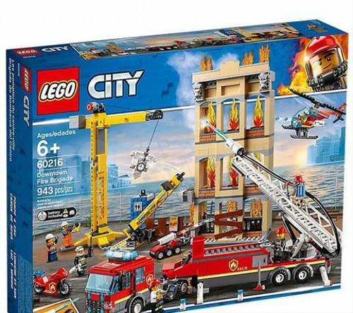 Lego City Центральная пожарная станция 60216