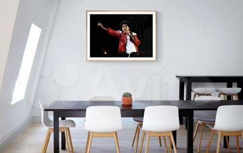Плакат "Просто Постер" Майкл Джексон - Концерт 60x90 в раме