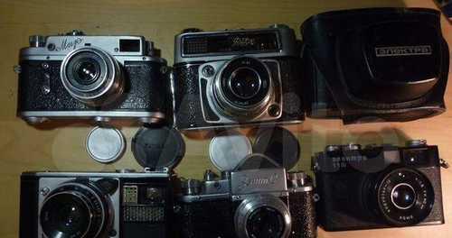 Редкие коллекционные советские фотоаппараты