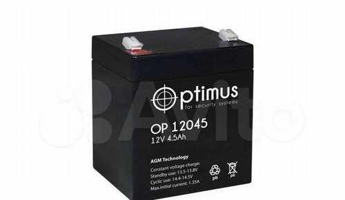 Аккумулятор Optimus OP 12045 (12V / 4.5Ah)