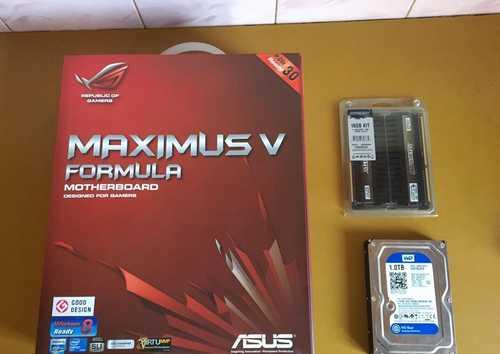 Материнская плата asus maximus V formula