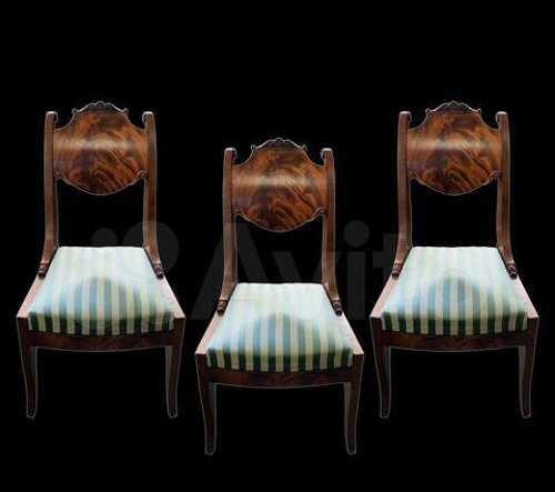 Шесть стульев в классическом стиле 19 века