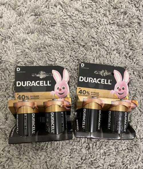 Батарейки duracell d