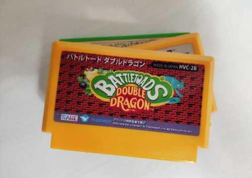 Картридж Famicom/Nes/Денди Battletoad&DoubleDragon