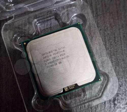 Процессор E6300 Intel Pentium