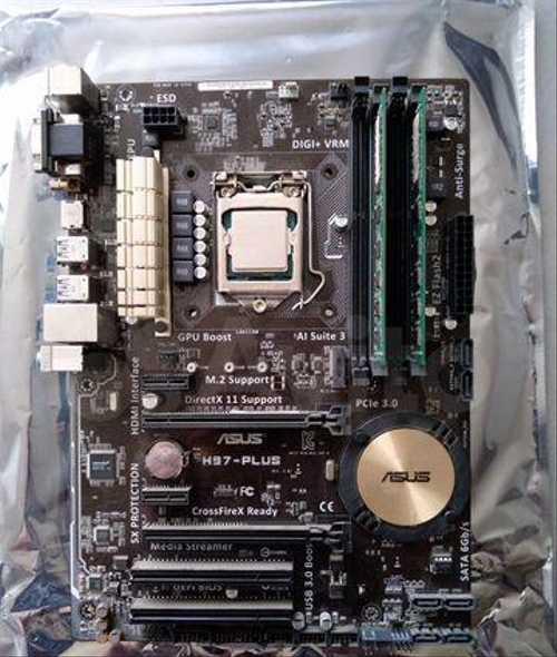 I5 4690K + Asus H97-Plus + 16Gb DDR3 1600