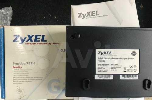 Маршрутизатор shdsl zyxel P-792H EE