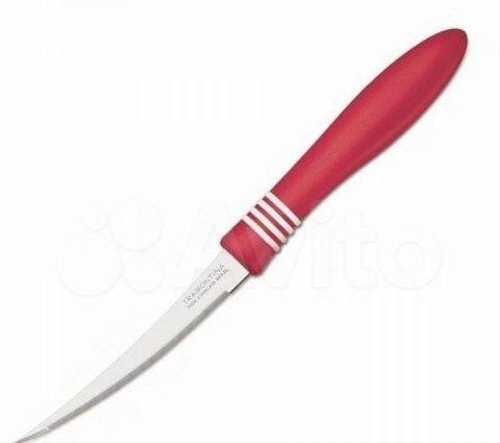 Нож для томатов "Cor & Cor", 12,5 см (красный)