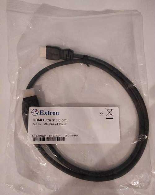 Кабель Extron hdmi ultra3 90 см premium