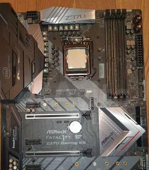 Intel i7 8700k + ASRock Fatal1ty Z370 Gaming K6