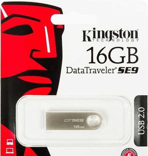 Флешка USB Flash Kingston DataTraveler dtse9H 16Гб