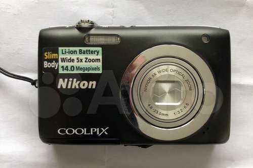 Компактный фотоаппарат Nicon coolpix
