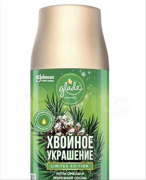 Освежитель воздуха glade для автоматического освеж