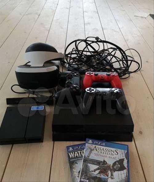Sony playstation 4 PS4 Шлем Vr камера, игры