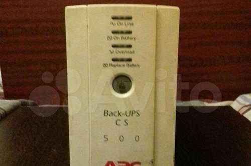 Ибп. Блок беспербойного питания APC Back-ups CS 50