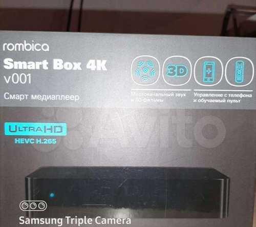 Rombica Smart Box 4K v001 смарт тв приставка