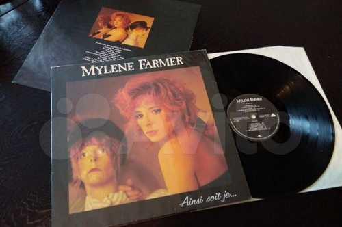 Mylene Farmer "Ainsi soit je. " Lp 1988 Polydo