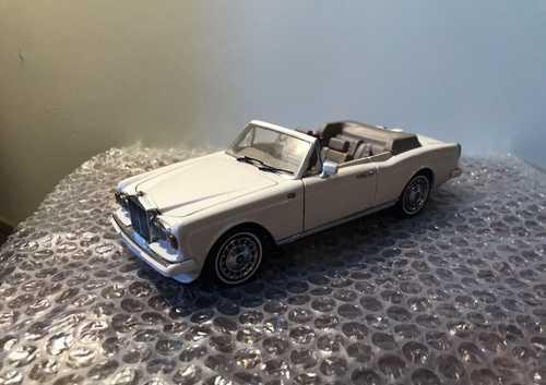 1992 rolls-Royce corniche IV 1/24 Franklin mint