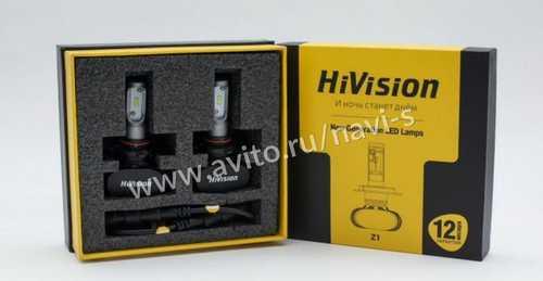 Светодиодные лампы HiVision Z1 HB3 6000К