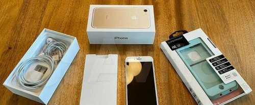 Apple iPhone 7 128GB Gold 83 + Lifeproof Case