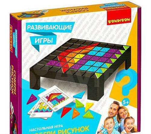 Обучающая игра Bondibon "Собери рисунок" (вв4476)