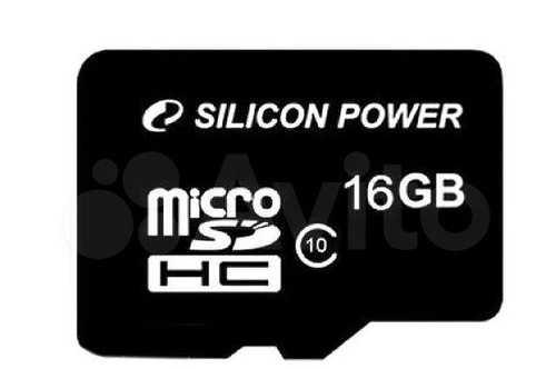 Карта памяти MicroSD 16 Gb Класс 10 Exployd без адаптера