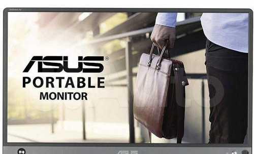 Монитор 15.6" Asus Portable MB16AHP (90LM04T0-B01170) черный