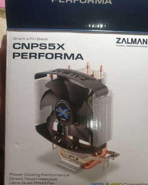 Кулер zalman cnps5X Performa новый
