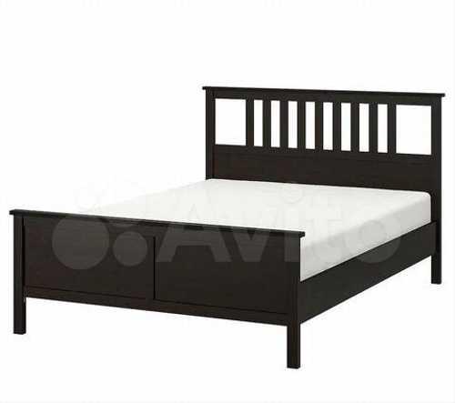 Двуспальная кровать IKEA hemnes хемнэс