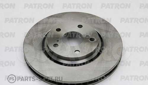 Patron PBD1071 Диск тормозной передн toyota alphard NH10/NH15 2002-2008 2.4i 2AZ-FE 3.0i 1MZ-FE 3.5i 2GR-FE