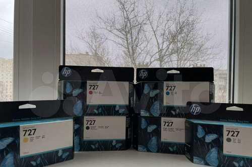 Картриджи hp 727