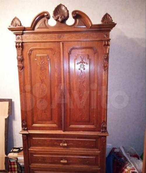 Старинный антикварный Шкаф 19 века