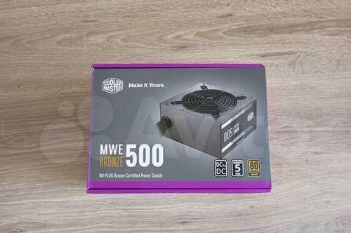 Блок питания CoolerMaster MWE Bronze 500W V2