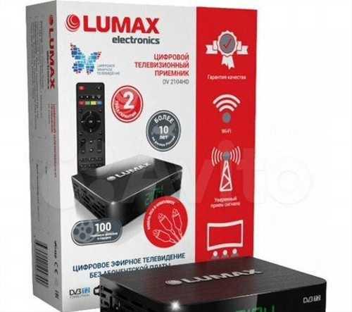 Ресивер цифровой lumax DV2104HD