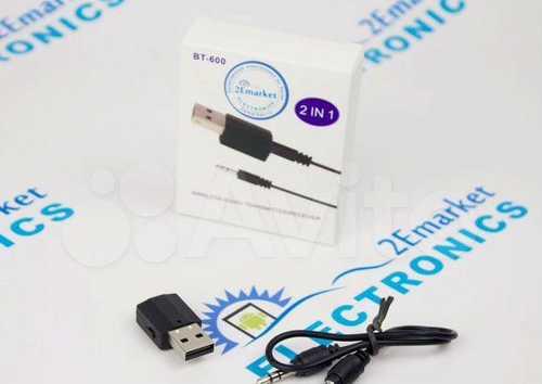 Bluetooth Аудио Приемник-передатчик 2-в-1 BT600