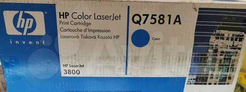 Оригинальный картридж Q7581A для HP LaserJet 3800