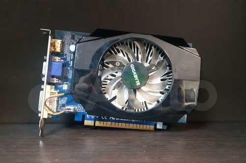 Видеокарта gigabyte GeForce GT 440 1024Mb 128 bit