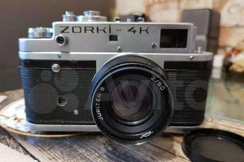 Плёночный фотоаппарат зоркий-4К