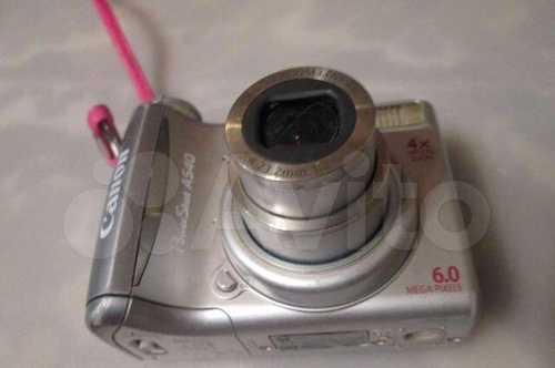 Canon PowerShot A540 6.0 Mpx 4x фотоаппарат