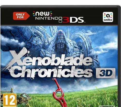 Nintendo 3ds game Xenoblade chronicles 3d