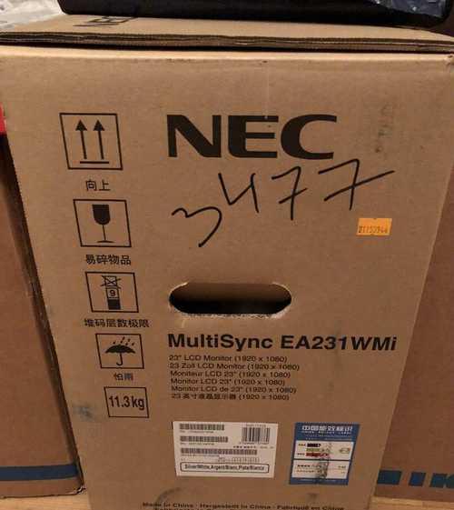 Монитор NEC MultiSync EA231WMi 23"