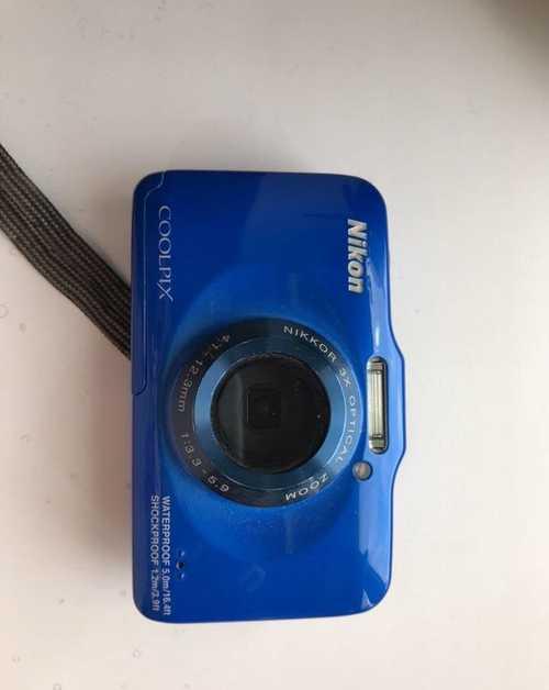 Фотоаппарат компактный Nikon Coolpix W100 Blue