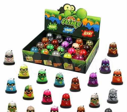 Слайм Slime Ninja, 20 капсул, по 130 г, в шоу-боксе (S130-21)