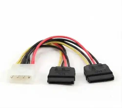 Разветвитель питания HDD (Molex - 2xSata), 15см