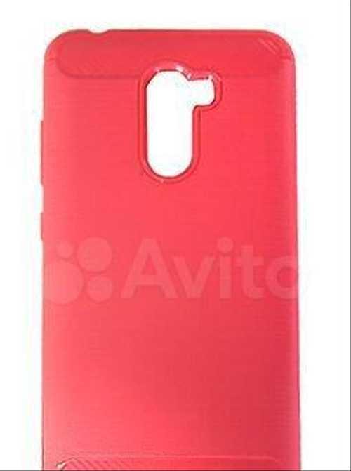 Чехол-накладка для xiaomi PocoPhone F1 009508 antishock красный