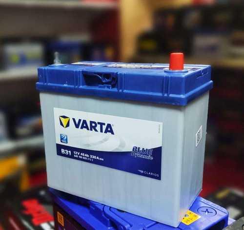 Аккумулятор Varta B31 45ah Бесплатная доставка